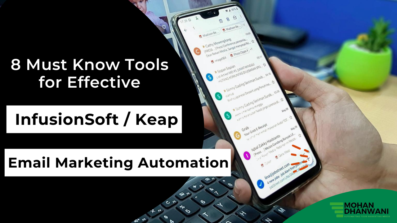 8 Must Know Tools for InfusionSoft / Keap Email Marketing Automation ...